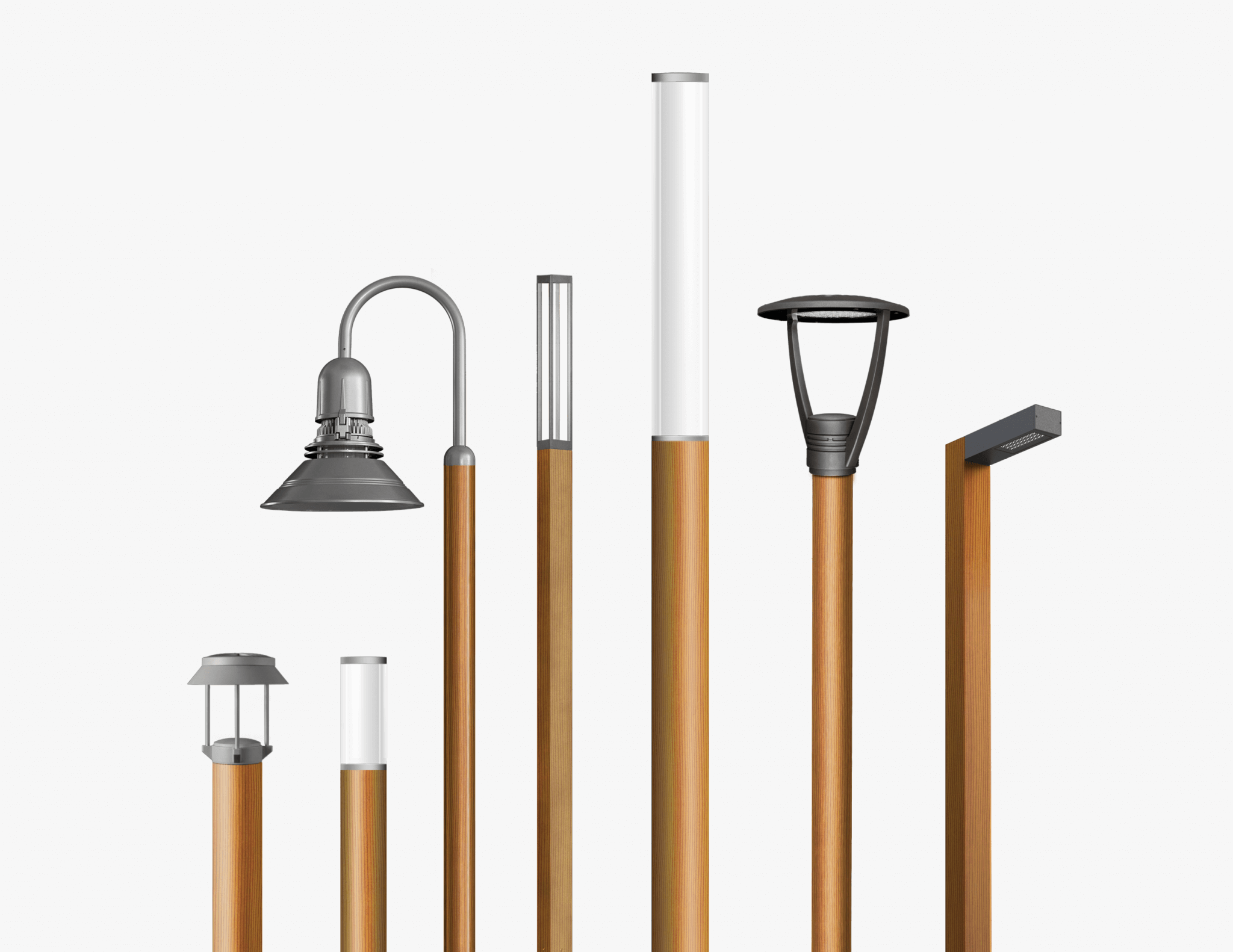 Faux Wood Finishes | Luminis Lighting