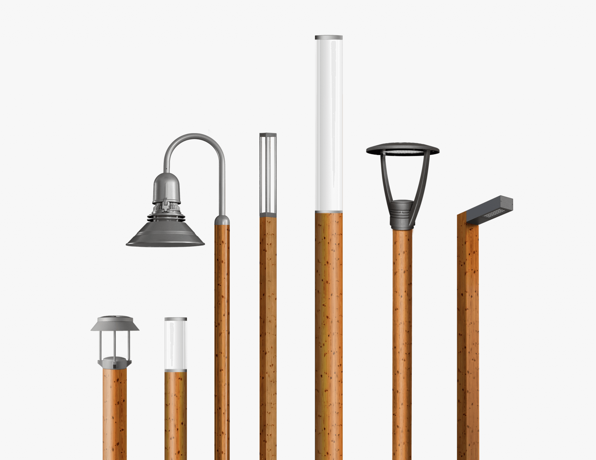 Faux Wood Finishes | Luminis Lighting