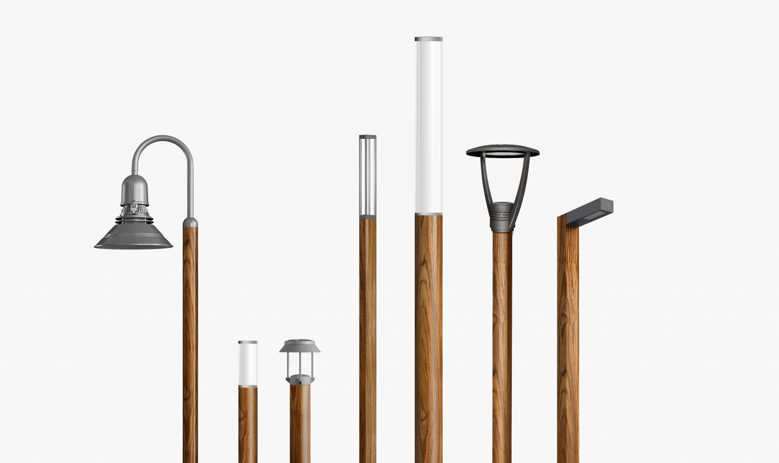 Faux Wood Finishes | Luminis Lighting